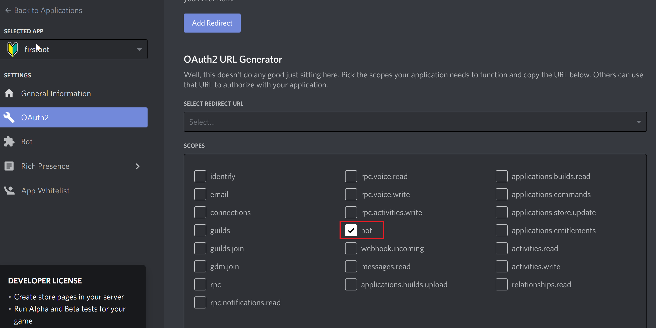 discord.py でDiscord Botを始める